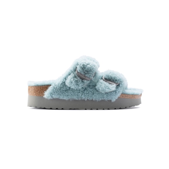 Birkenstock | Shoes | Birkenstock Papillio Arizona Teddy Shearling Fur ...